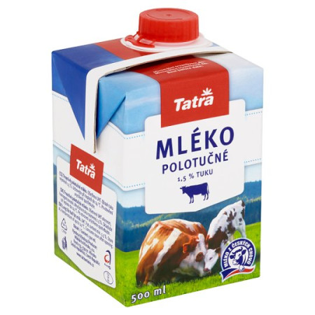 Tatra Mléko 1,5% 500ml | Daily Fresh Foods