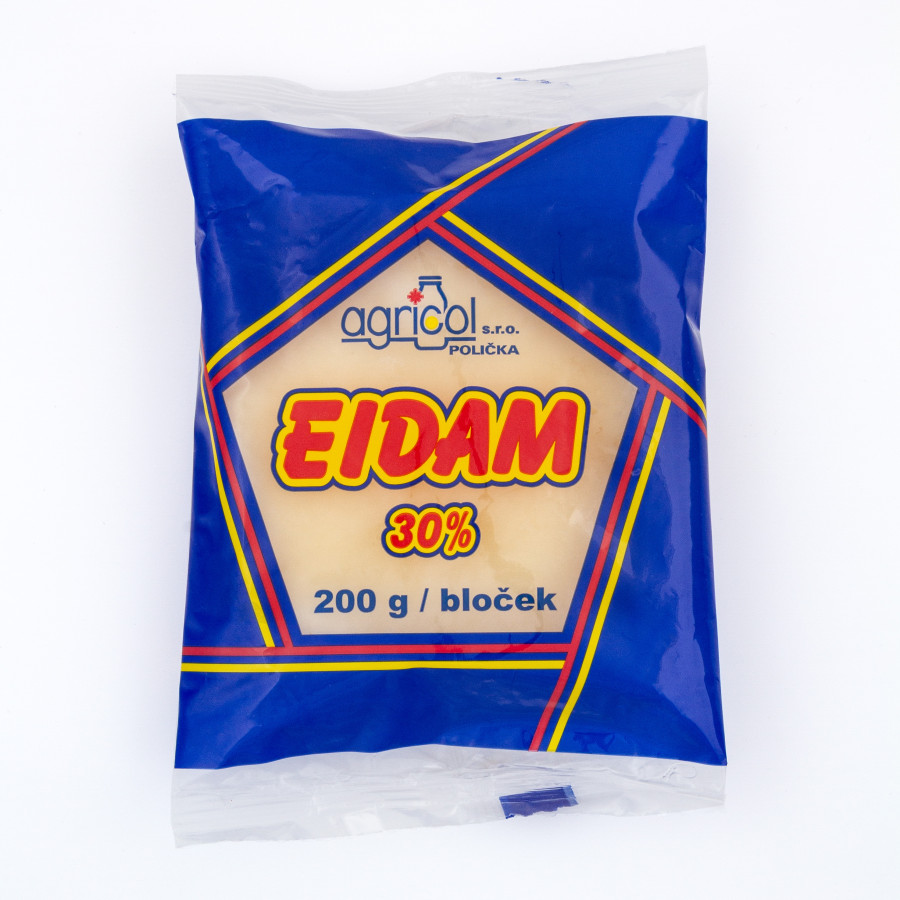 Agricol Eidam bloček 30% 200g | Daily Fresh Foods