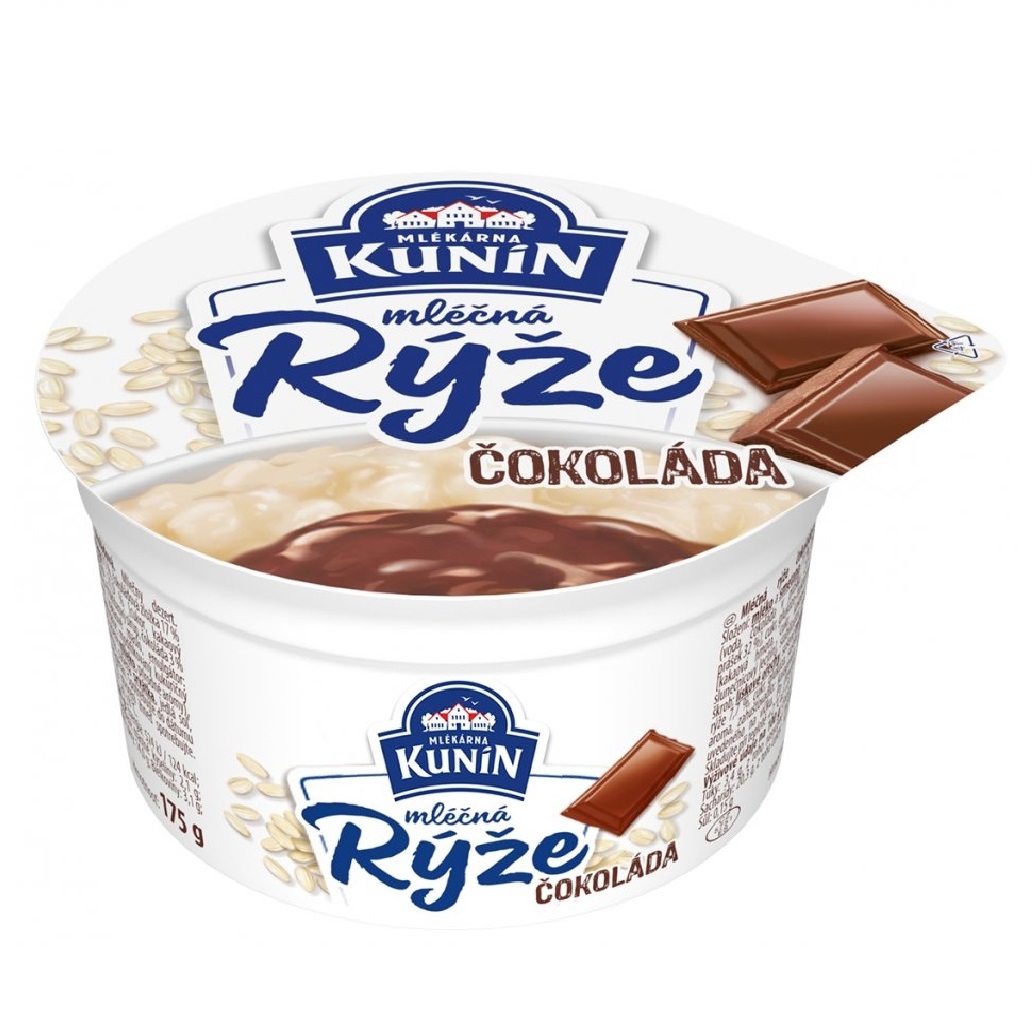 Kunín Mléčná rýže 175g Čokoláda | Daily Fresh Foods