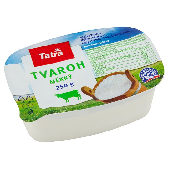 Tatra Tvaroh Měkký 0,5% 250g | Daily Fresh Foods