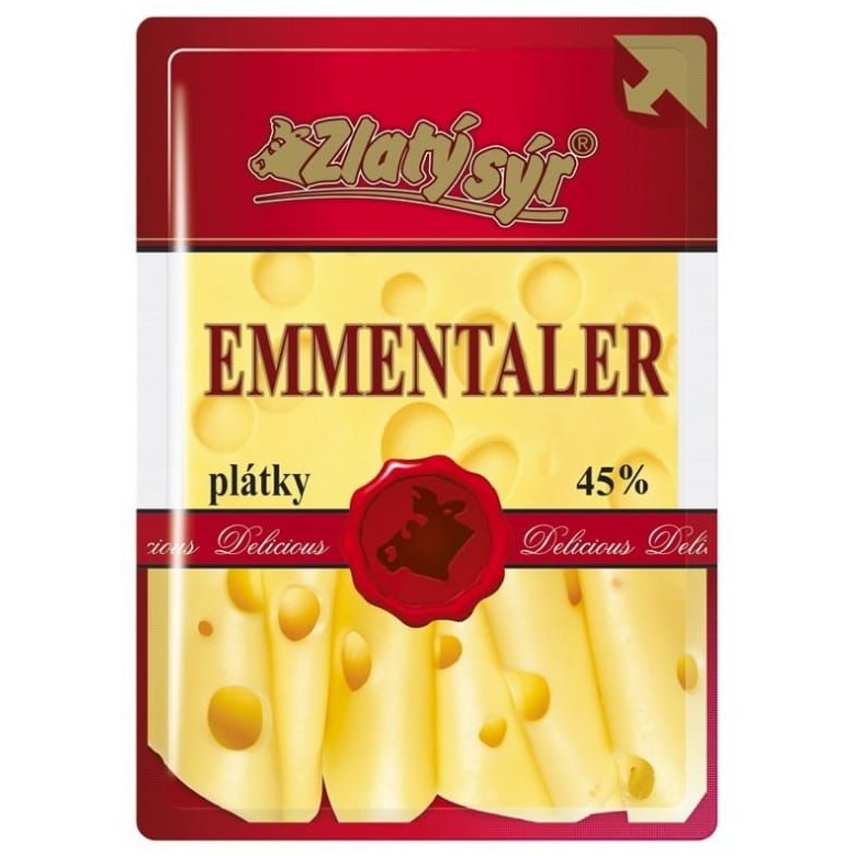 ZS Ementaler plátky 100g | Daily Fresh Foods